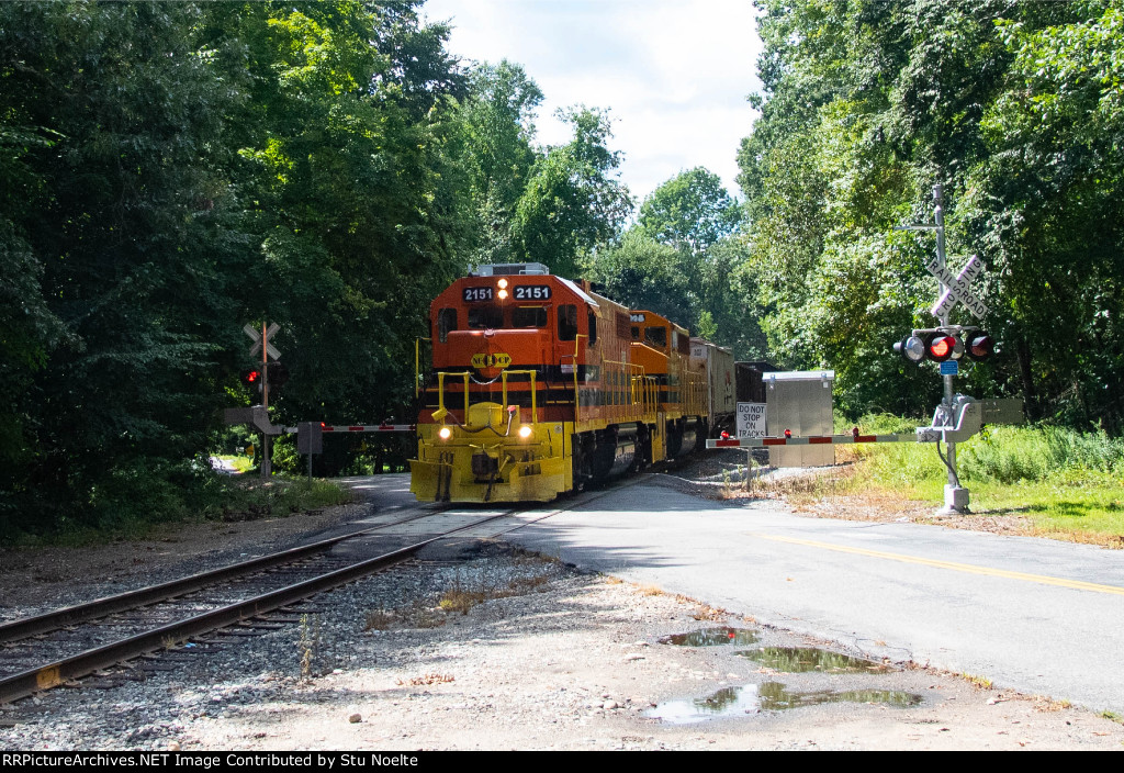 SB 608 at Mansfield Depot